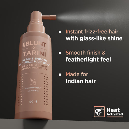 Smooth Anti-Frizz Hair Spray | Tarini Peshawaria - 100ml – BBlunt