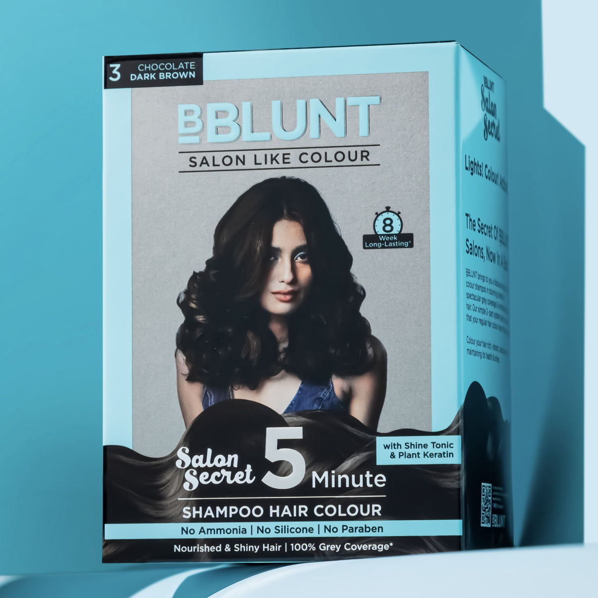 BBlunt Hair Colour Shampoo 20ml*5 | Dark Chocolate