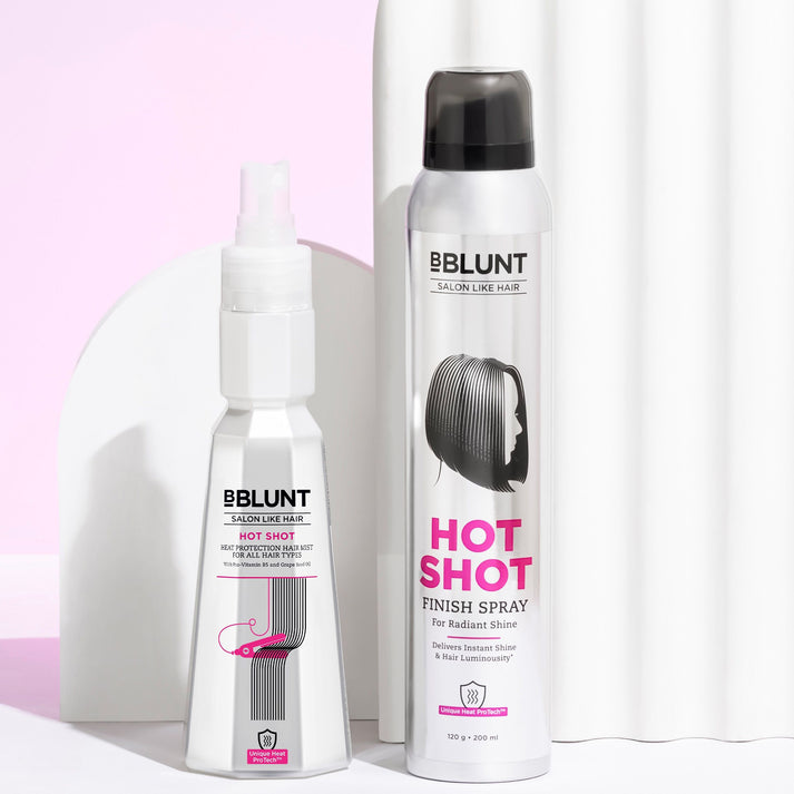 Hot Shot Heat Protection Mist 150 ml + Hot Shot Finish Spray 200 ml ...